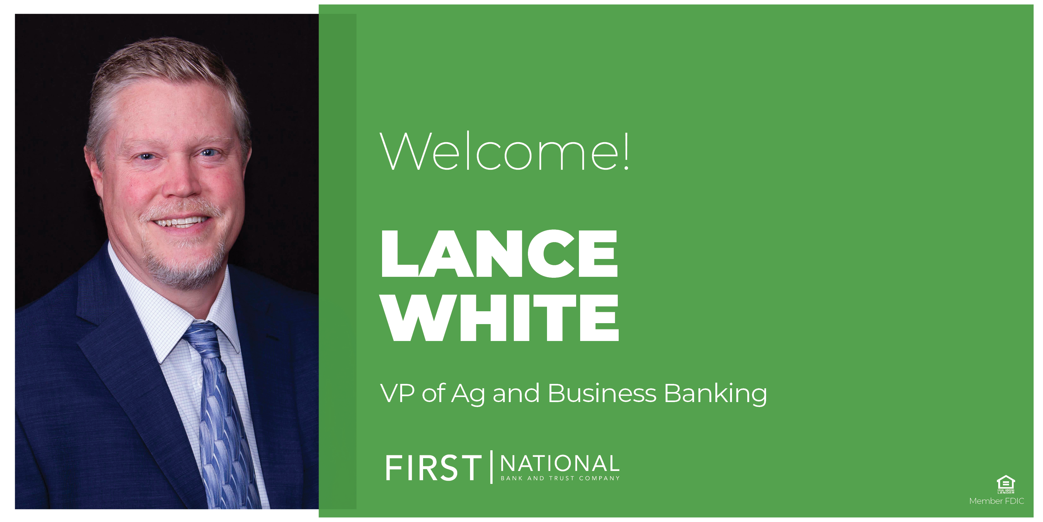 First National Bank announces VP of Ag and Business Banking